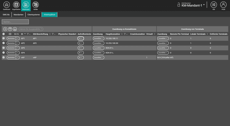 ehex | konnektor manager