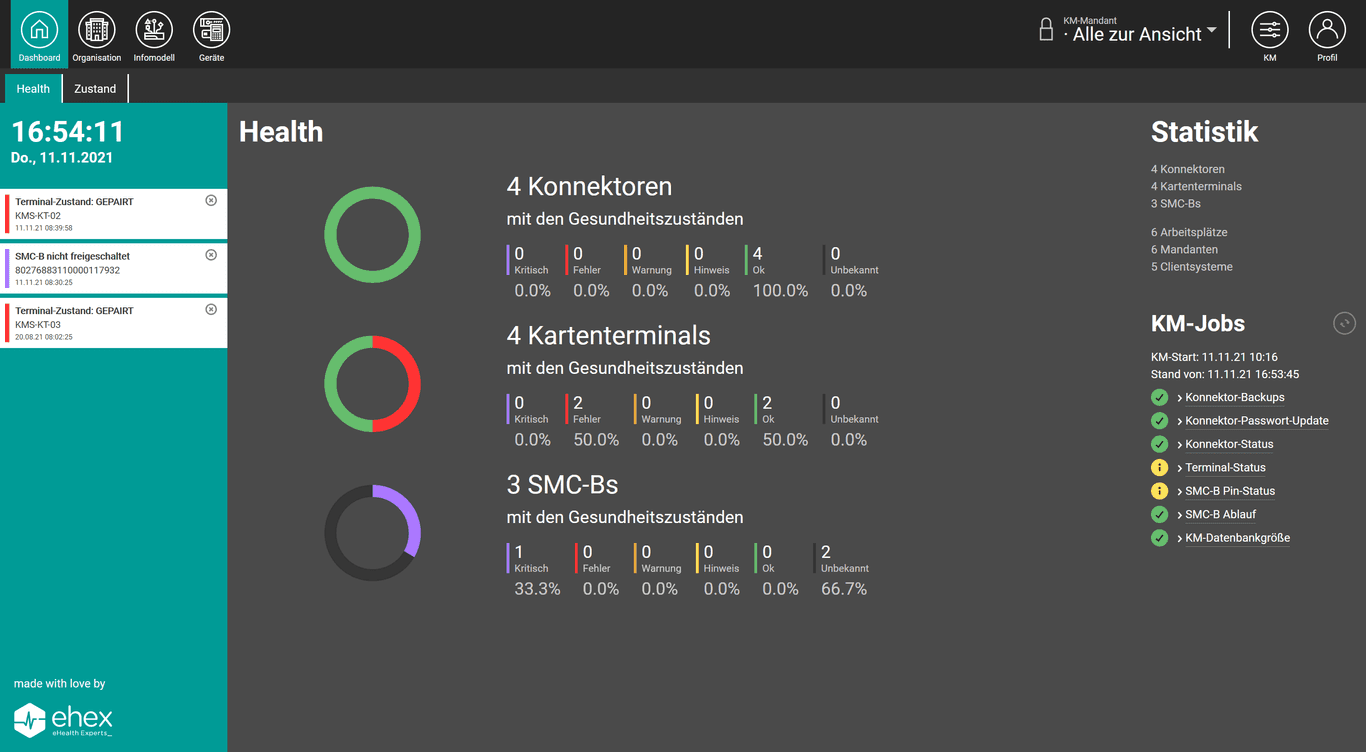 ehex | konnektor manager