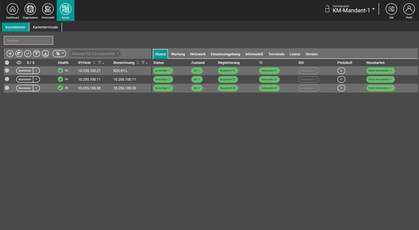 ehex | konnektor manager